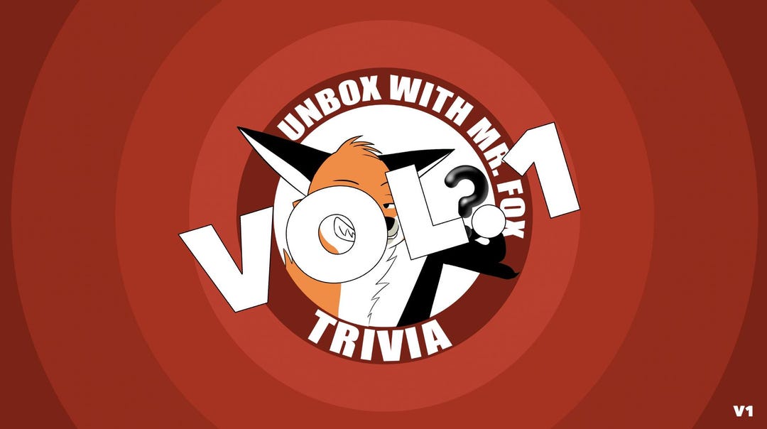 Unbox With Mr. Fox Trivia | Volume 1 - Etsy