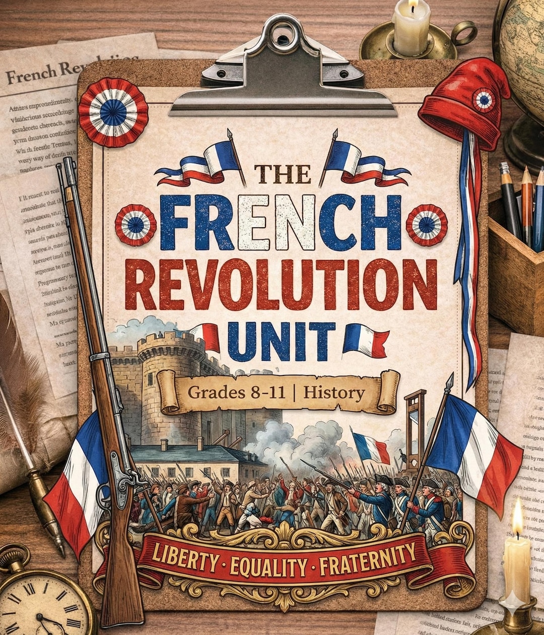 Ready to Print. Ready to Use. French Revolution Unit | 4 Lessons ...