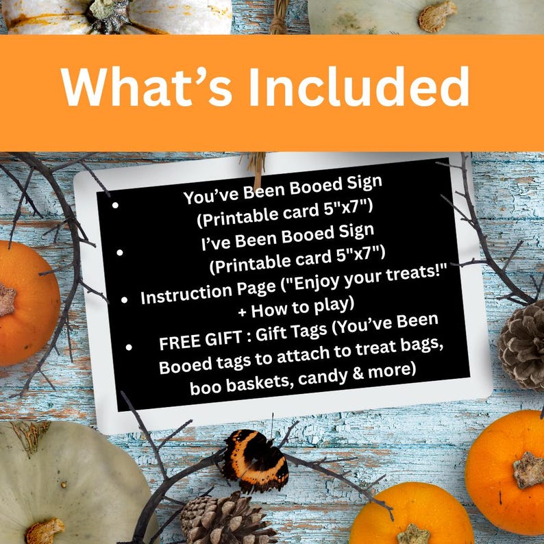 You've Been Booed Printable Pack | Halloween Boo Game Signs, I've Been ...