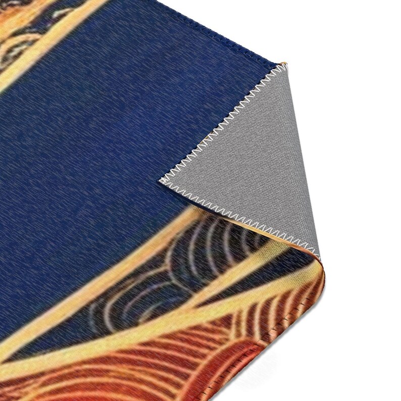 Japanese Traditional Ai-generated Pattern Area Rug, Oriental Home Decor ...