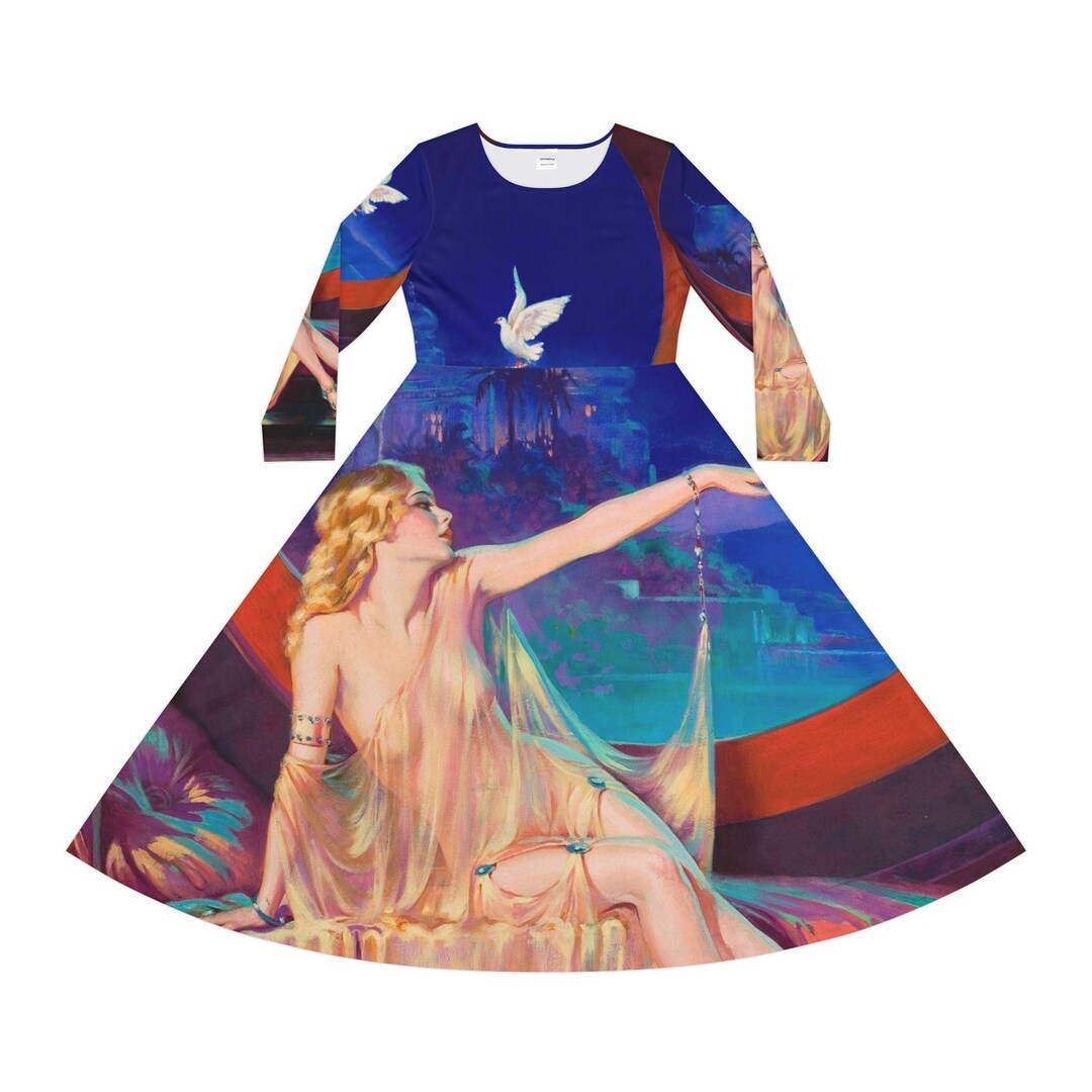 Dance Dress, Henry Clives's Sultana Painting Dress, Custom Dance ...