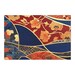 Japanese Traditional Ai-generated Pattern Area Rug, Oriental Home Decor ...
