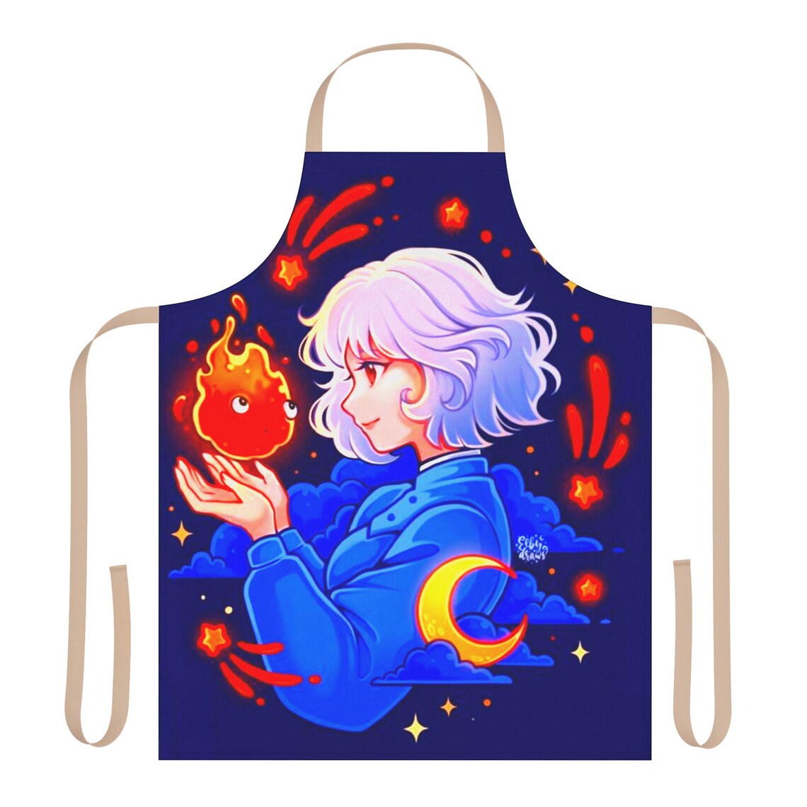 Howl's Moving Castle Studio Ghibli's Calcifer Yule Log Hayao Miyazaki's ...