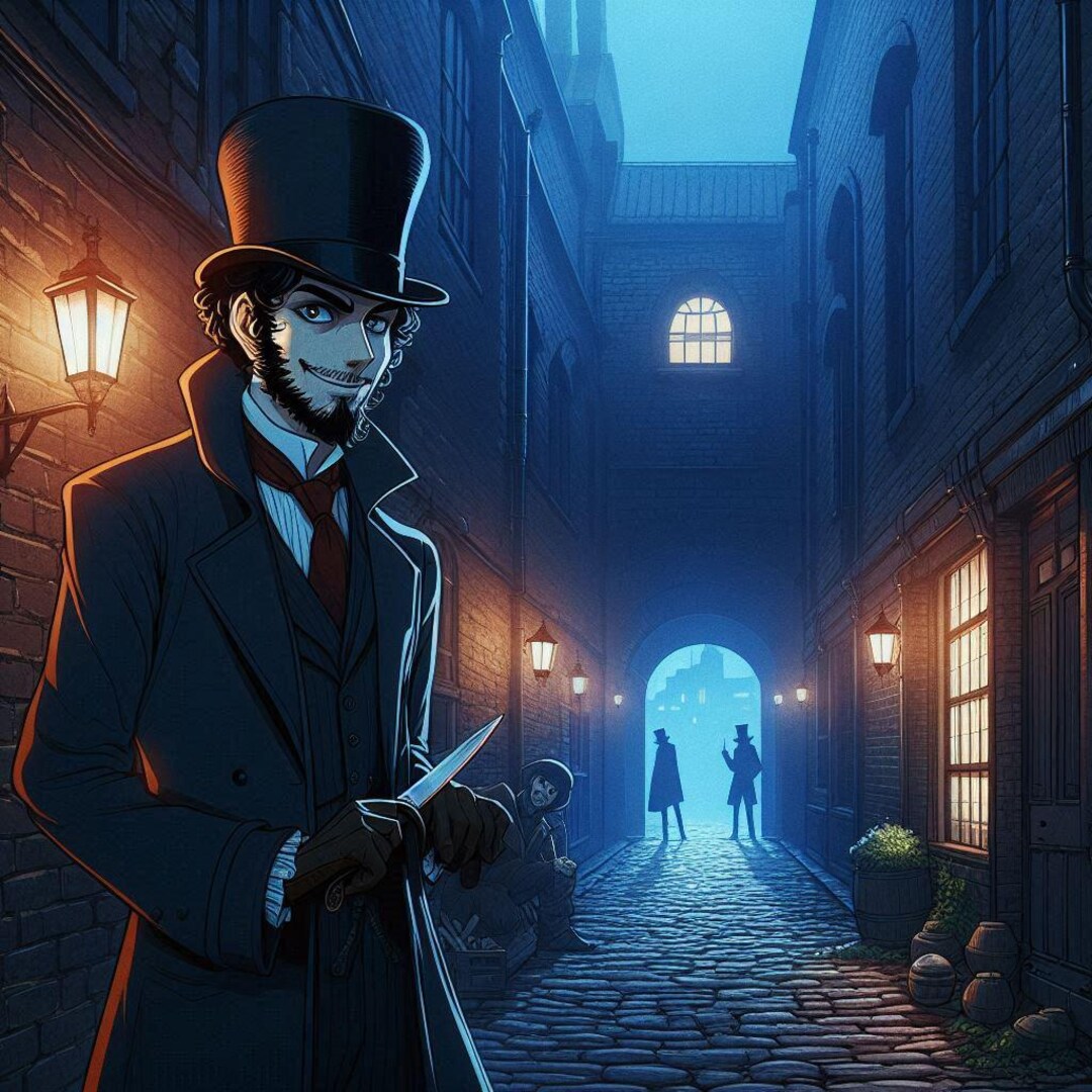 61. Animated Jack the Ripper - Etsy
