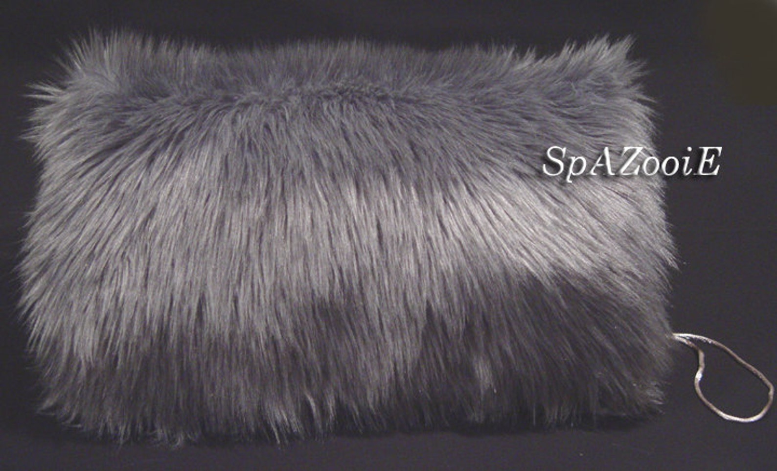 Silver Fur Muff Gray Faux Fur Hand Muff Bridal Wedding Hand - Etsy