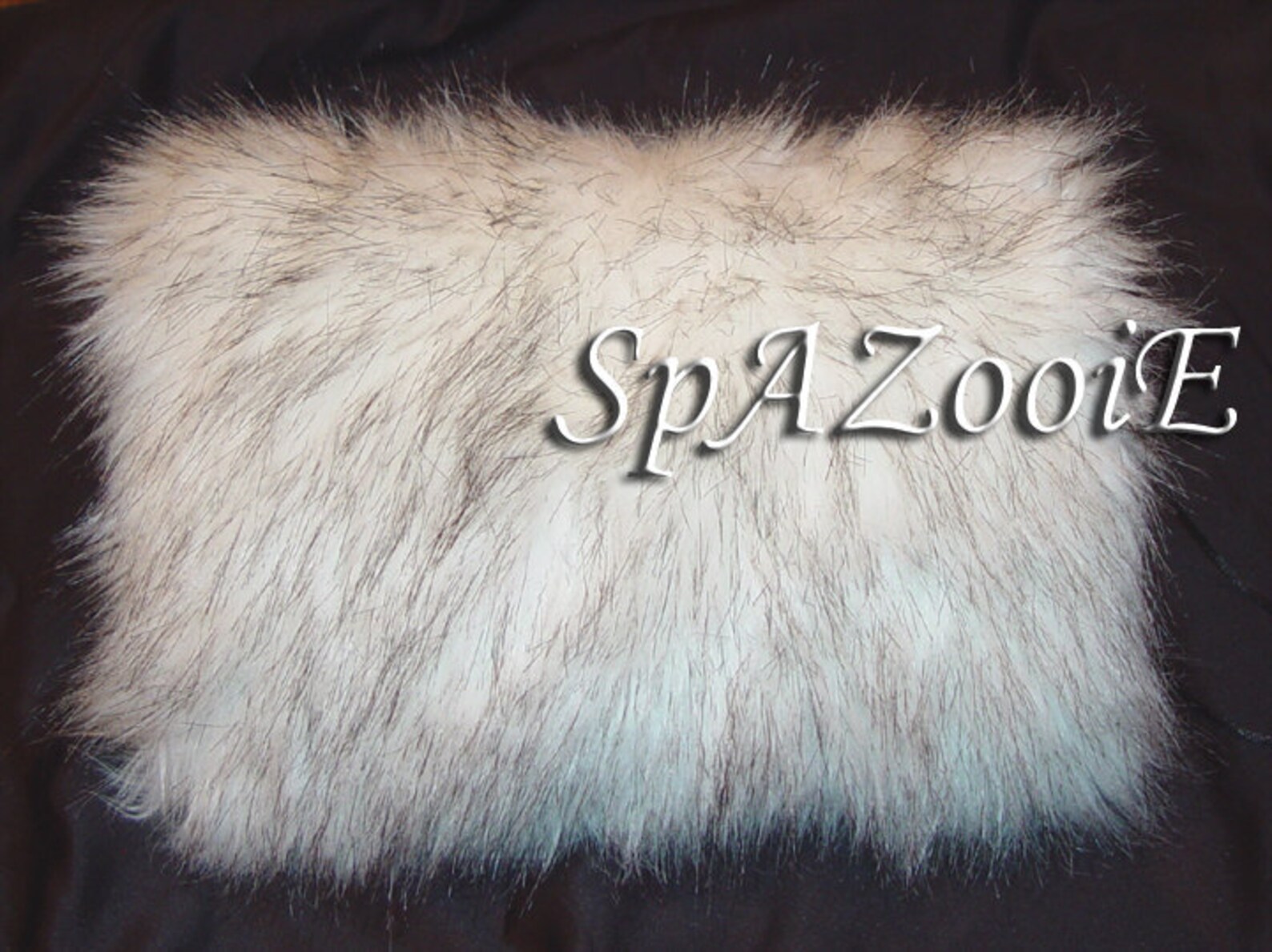 Husky Faux Fur Hand Muff Bridal Accessory Wedding Black and - Etsy