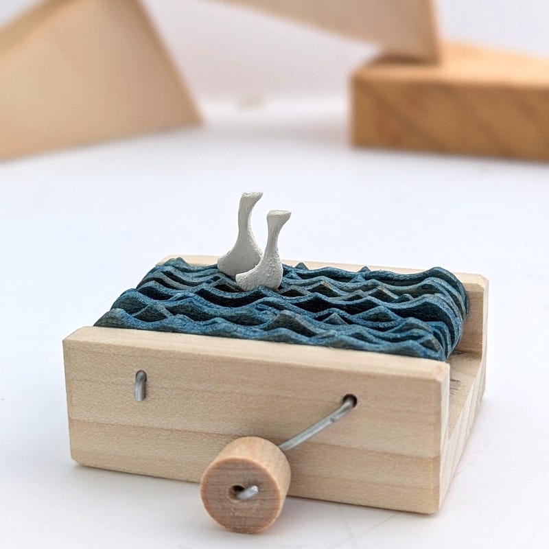 Swan Kinetic Sculpture - Etsy