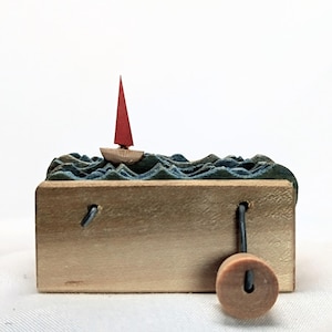 Housewarming Gift for Boat Owner Kinetic Sculpture Nautical Decor Desk ...
