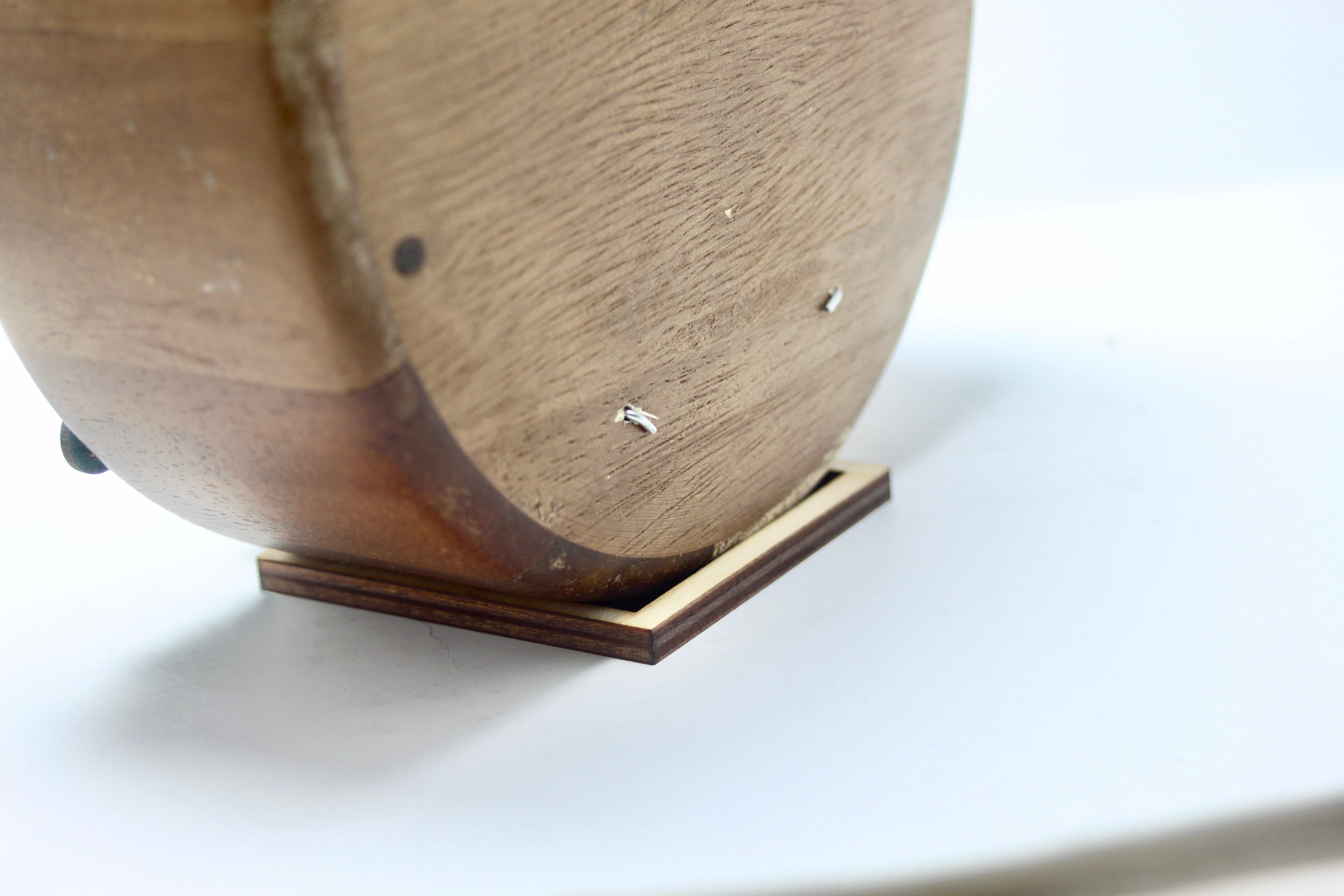 Kinetic Sculpture Sailboat Automaton in Small Wood Bowl Nautical Gift ...