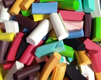 Foam Chunks/java Chips for Slime ~ Choose the Colour, 9 Colours (1 Cup ...