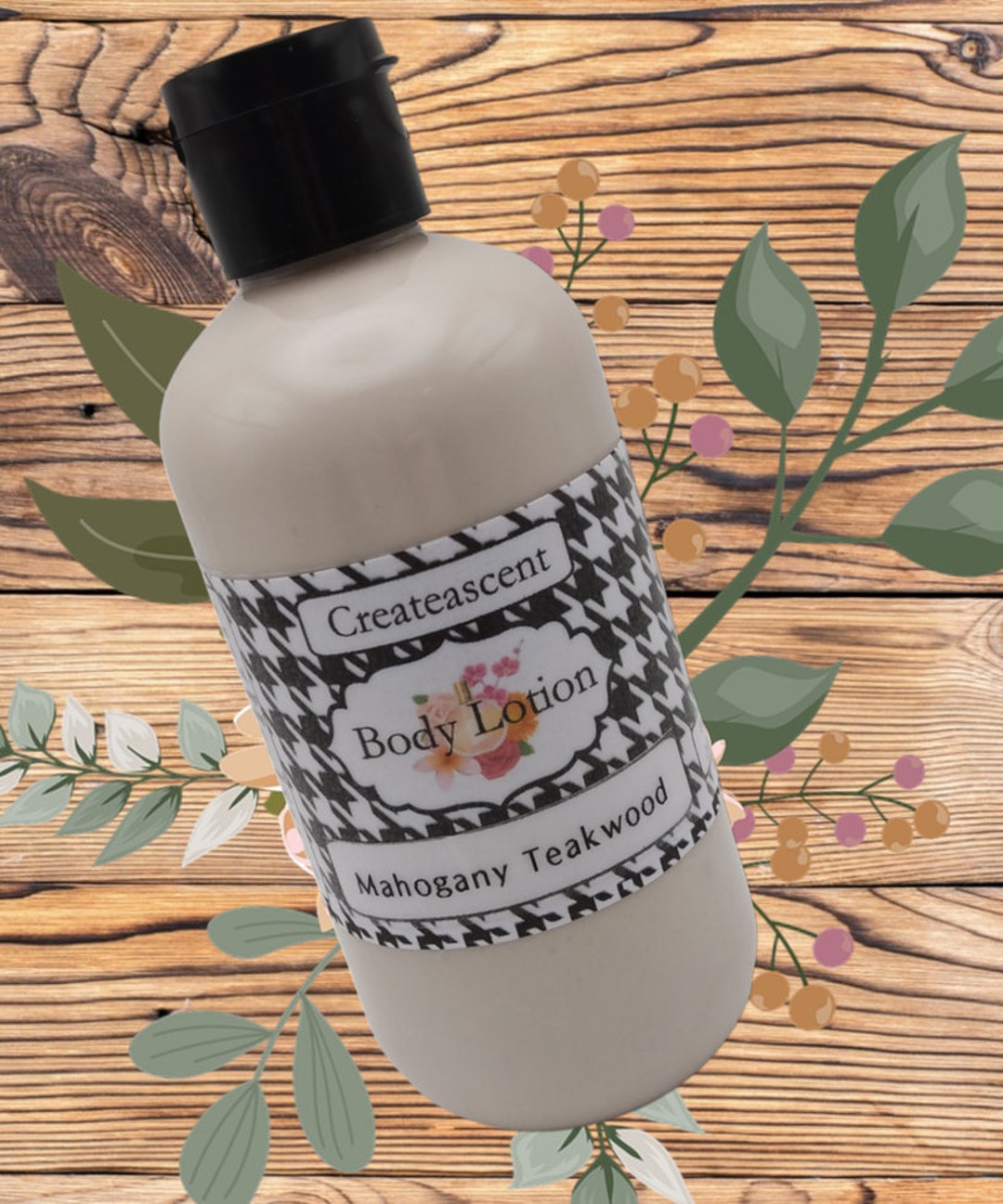 Mahogany Teakwood Lotion Unisex 8 Oz Light Tan Color Light Non Greasy ...