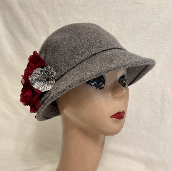 Felt Hat Flower - Etsy
