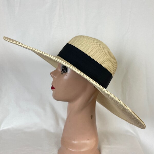 Wide Brim Derby Hat - Etsy