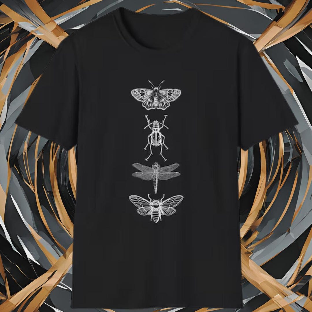 Insect Wonderland Unisex Softstyle T-shirt - Etsy