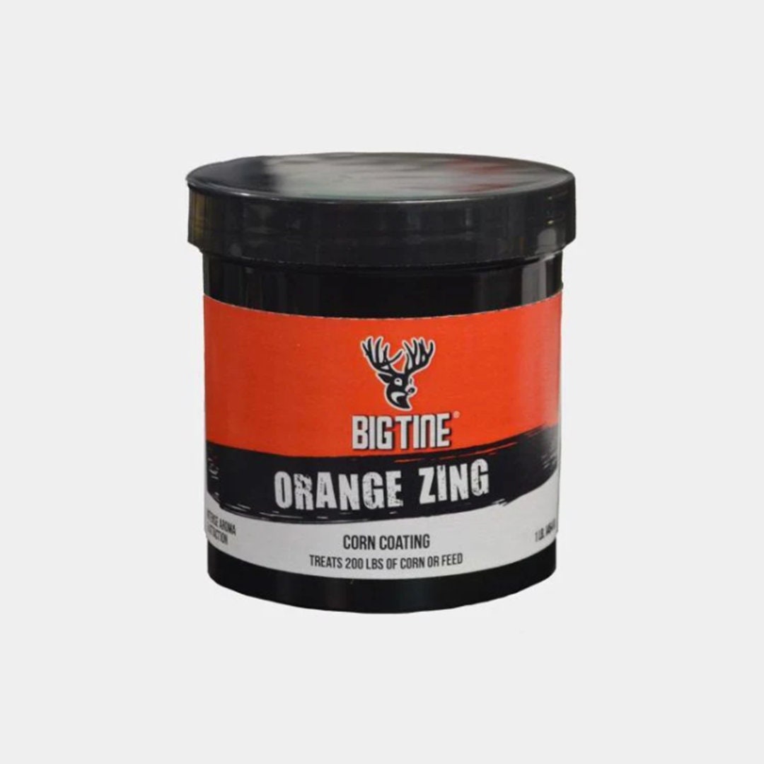 1 Lb. Big Tine Orange Zing Corn Coating - Deer Attractant for Enhanced ...