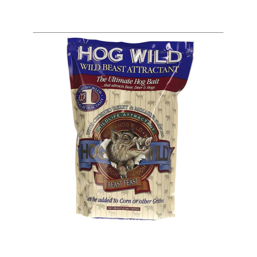 4 Lb. Hog Wild Beast Feed Wildlife Attractant - Irresistible Wild Boar ...