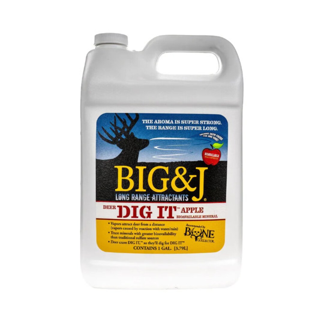 1 Gallon Deer Dig It Apple Liquid Attractant - Strong, Bioavailable ...