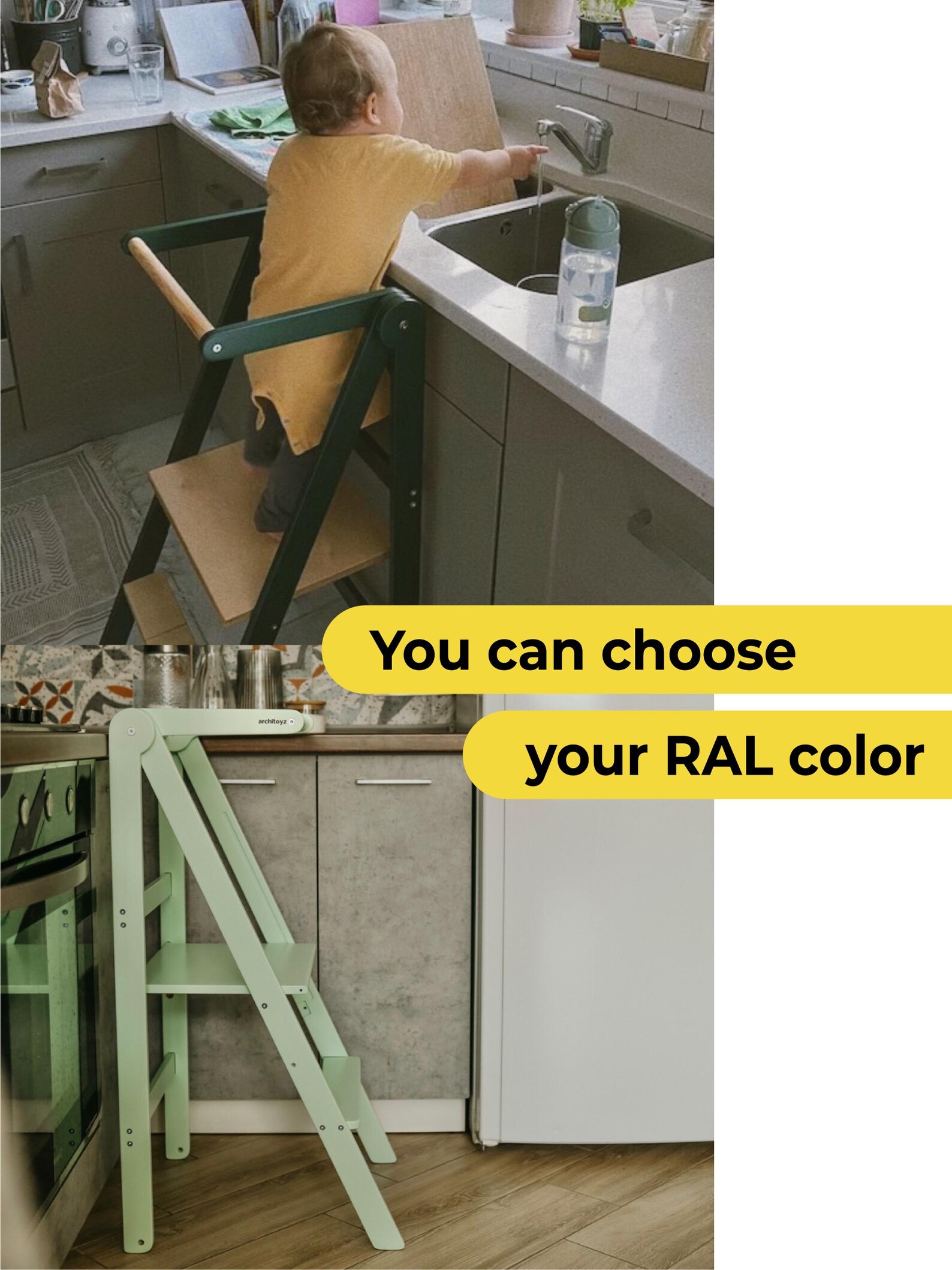 Foldable Ultra Slim Learning Helper for Kids and Adults, Montessori ...