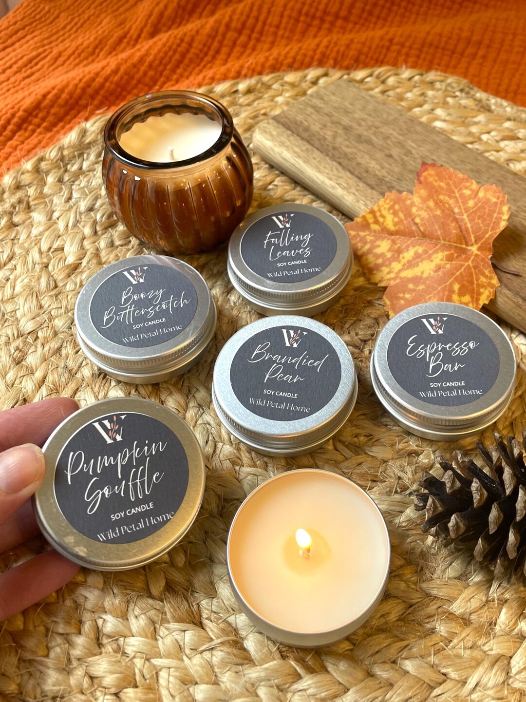 Sample Tealight Set Cozy Fall Collection - Etsy