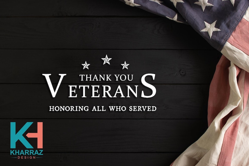Thank You Veteran Card: Patriotic Printable (JPG Digital Download) - Etsy