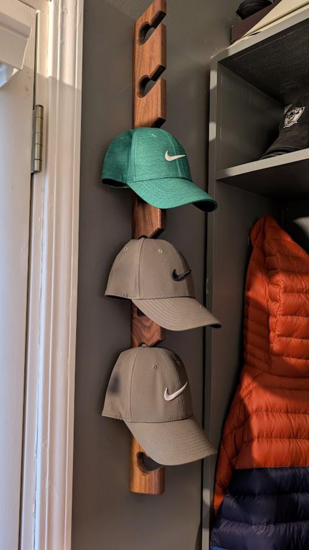 Handmade Wall Mounted Hat / Coat Rack - Etsy