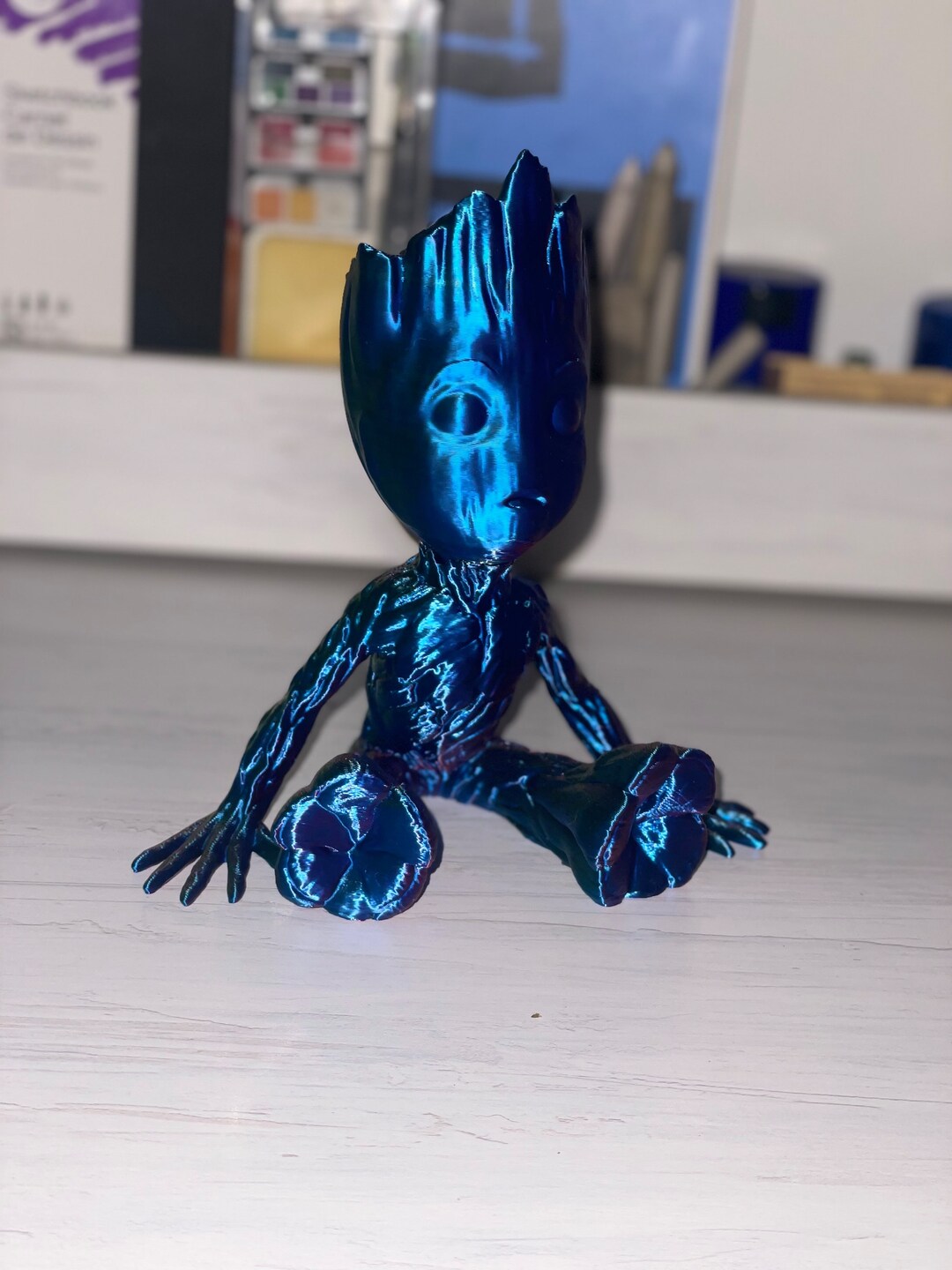 I Am Groot Figurine. 3D Printed Groot - Etsy