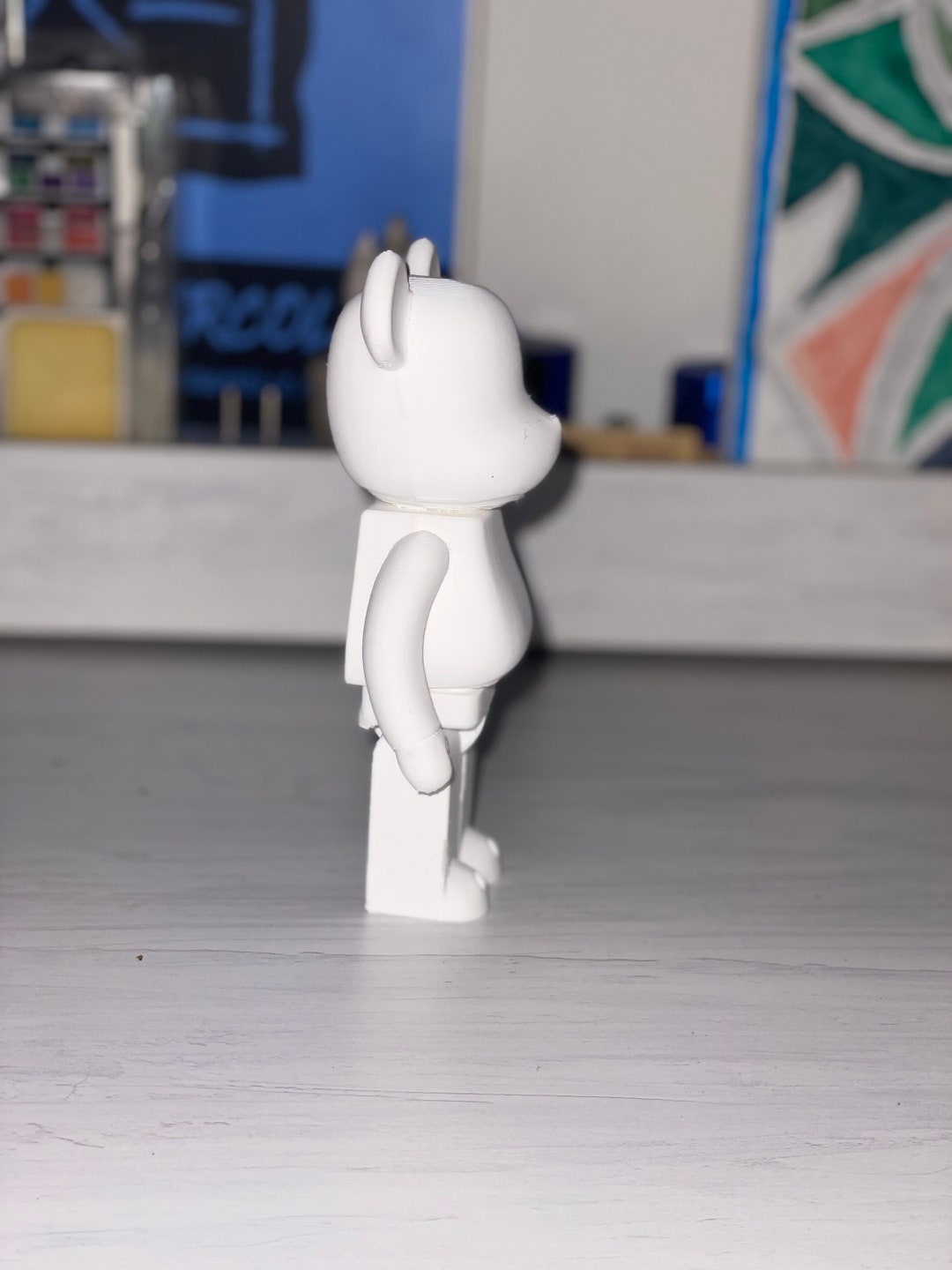 Bearbrick for Painting.diy Fluid Bear for Painting.bearbrick Party ...