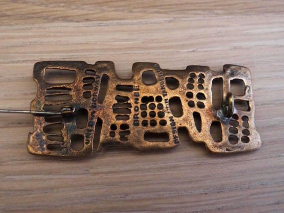 vintage UNI DAVID ANDERSEN by Unn Tangerud bronze bro… - Gem