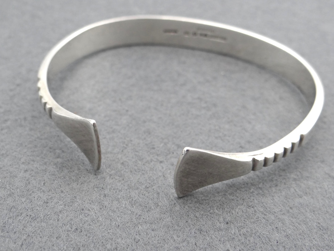 Vintage 1956 Borgila Sterling Silver 925S Bangle or Bracelet Sweden - Etsy