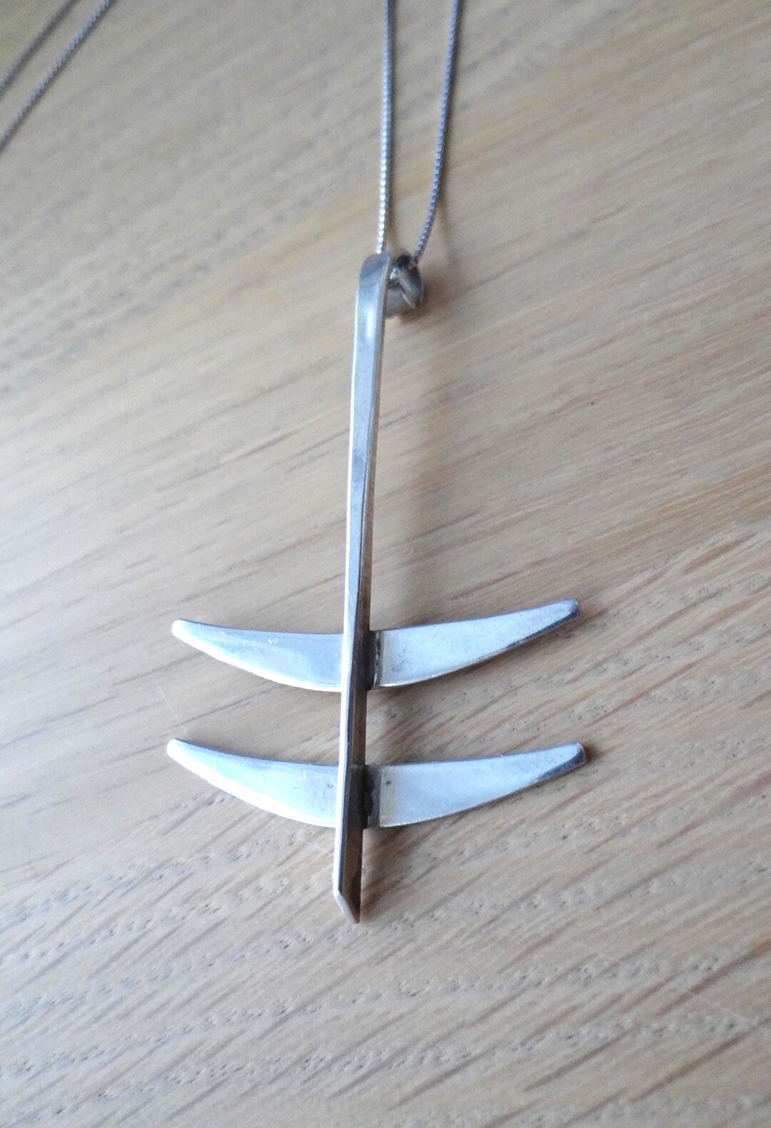 Erling Christoffersen Design Plus Sterling Silver 925s Anchor Pendant ...