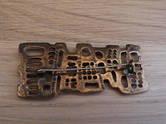 vintage UNI DAVID ANDERSEN by Unn Tangerud bronze bro… - Gem