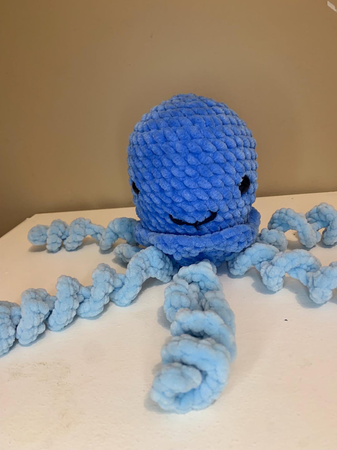 Big Blue Jellyfish Plushie - Etsy
