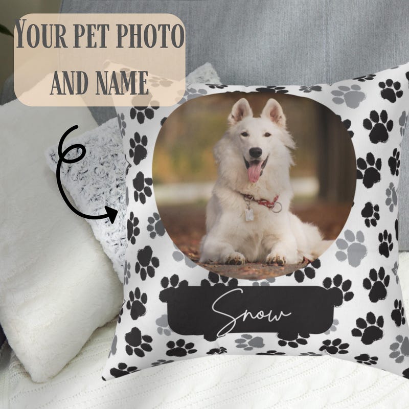 Pet Memorial Pillow - Etsy