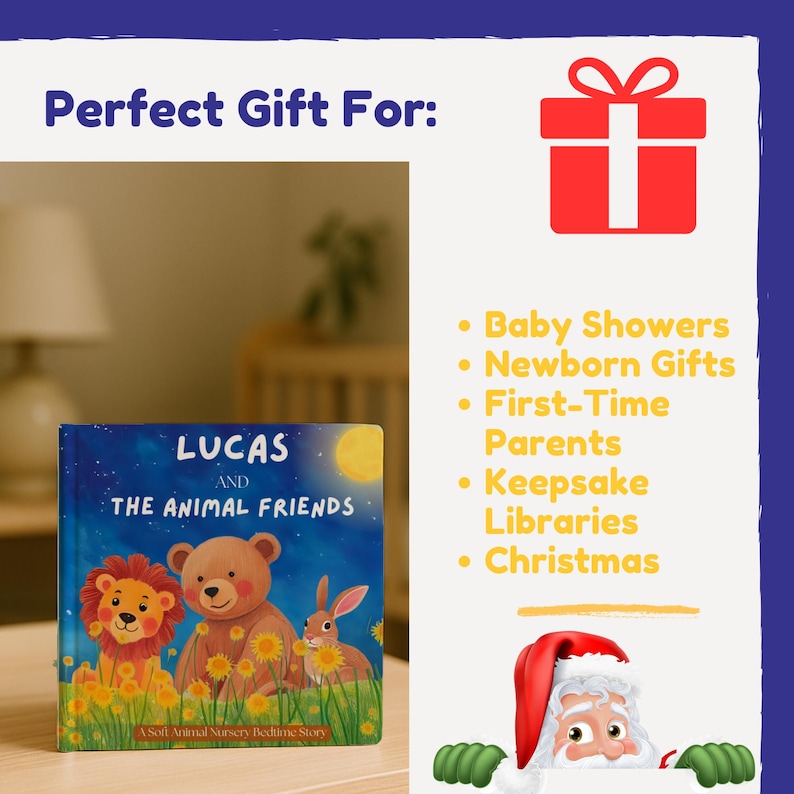 Personalized Baby Book: Custom Gift for Baby | First Birthday Gift ...