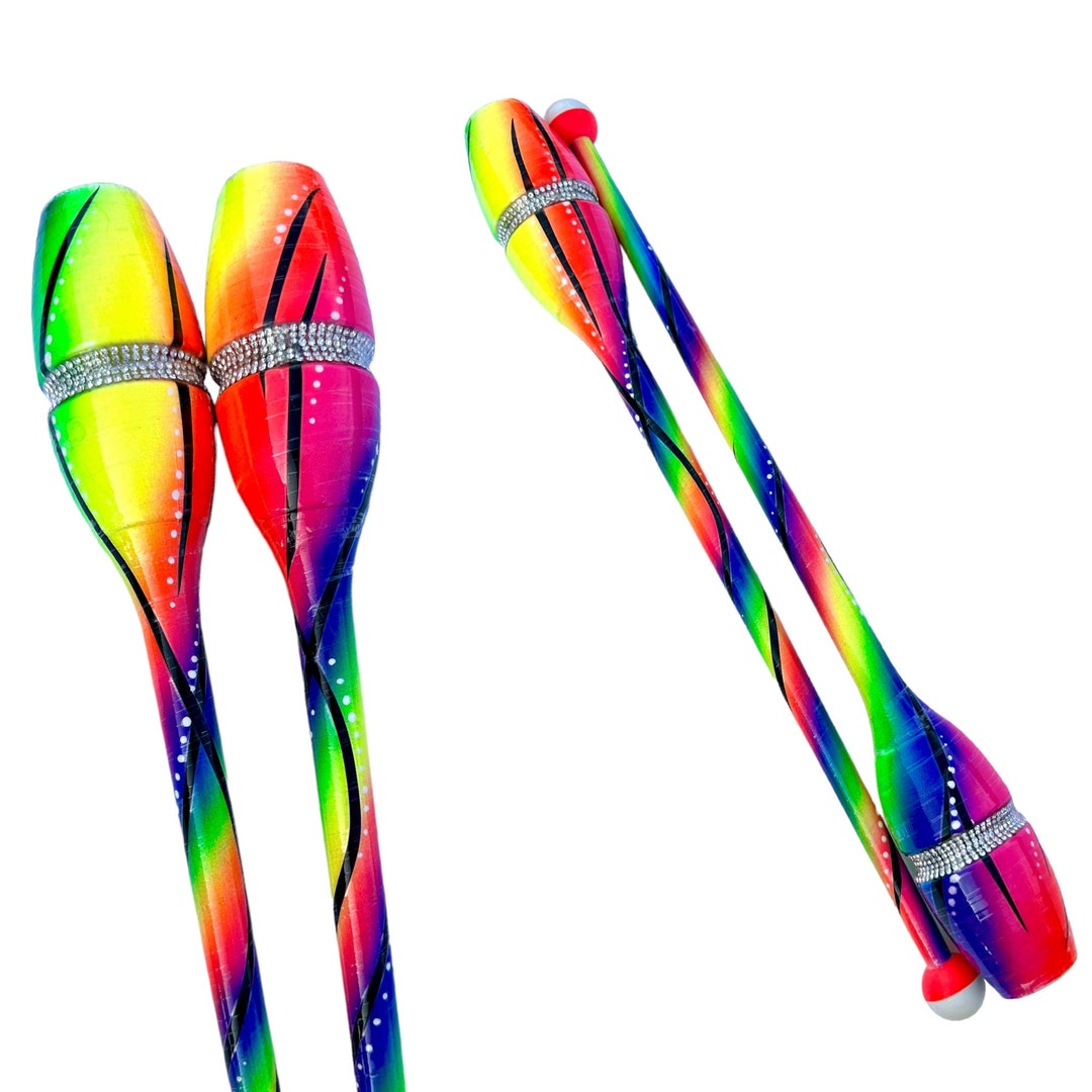 RG Rhythmic Gymnastics Clubs "lollipop" Matching Your Leotard Design - Etsy