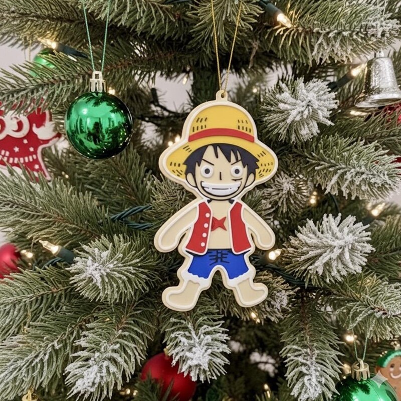 Luffy Christmas - Etsy