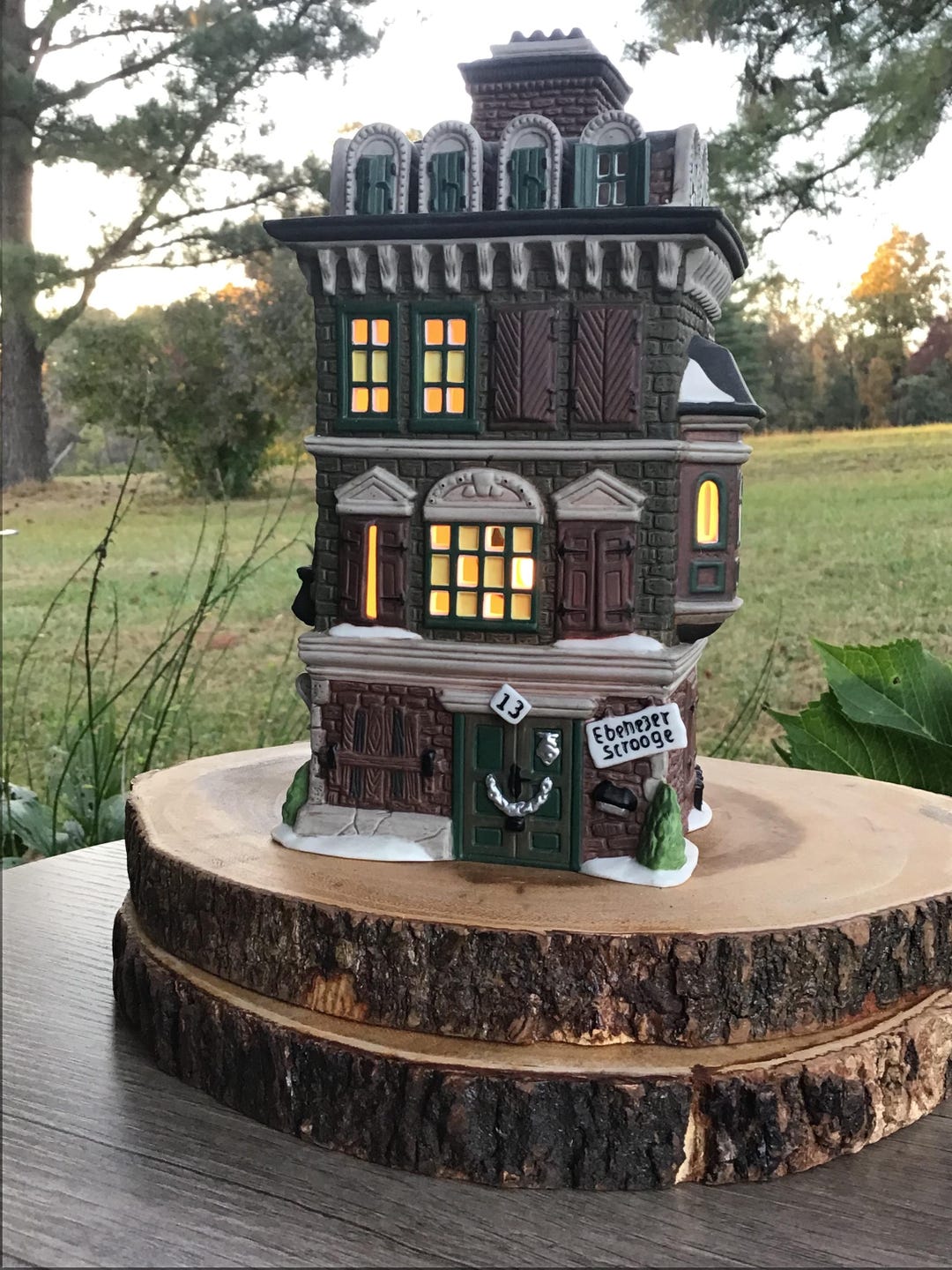 Department 56 the Flat of Ebenezer Scrooge - Etsy