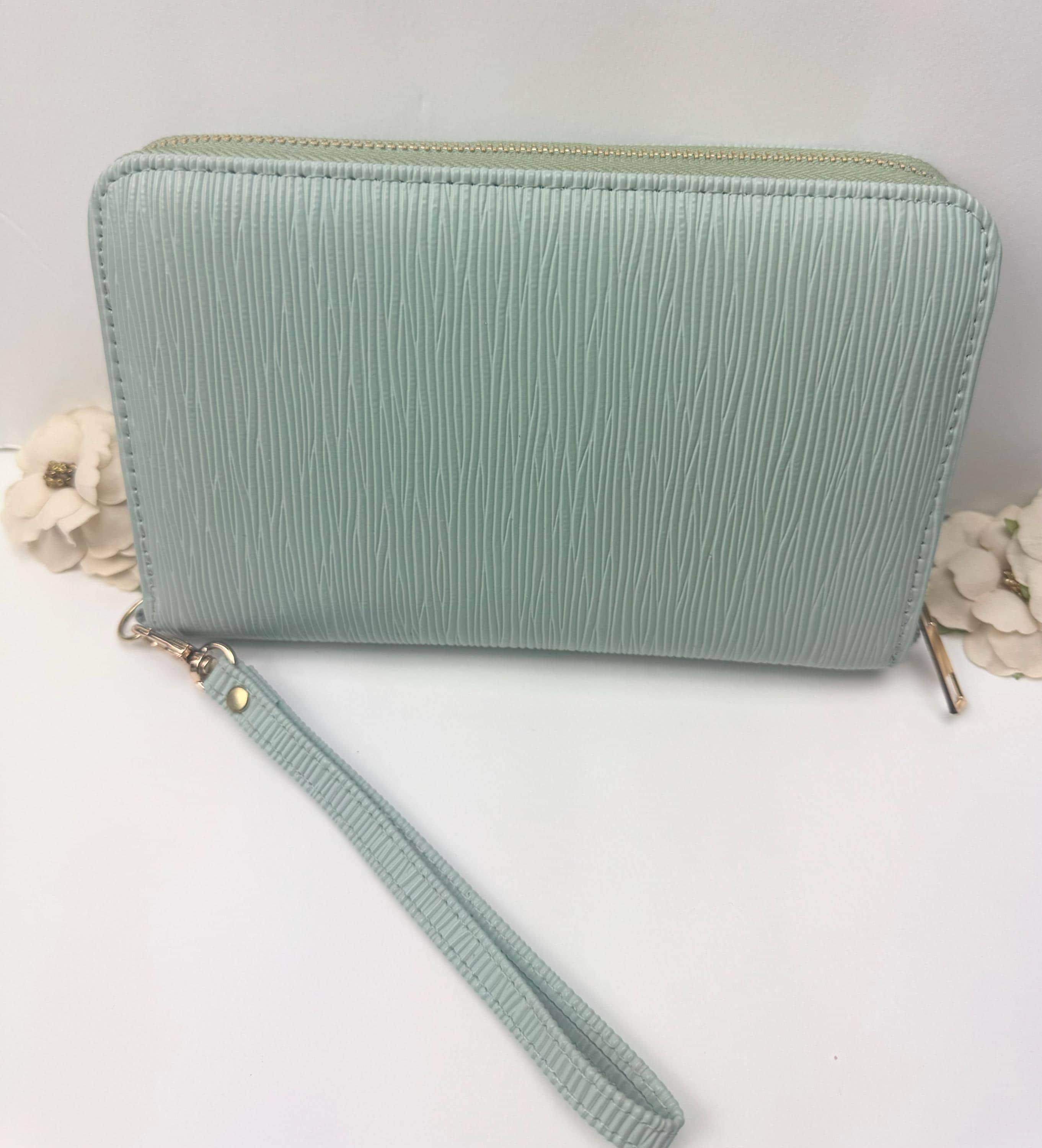 A6 Luxury Gold Ring Leather Budget Binder Wallet - Etsy