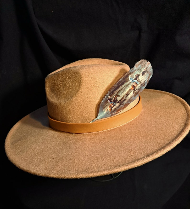 Team Ropers Hat Feather - Etsy