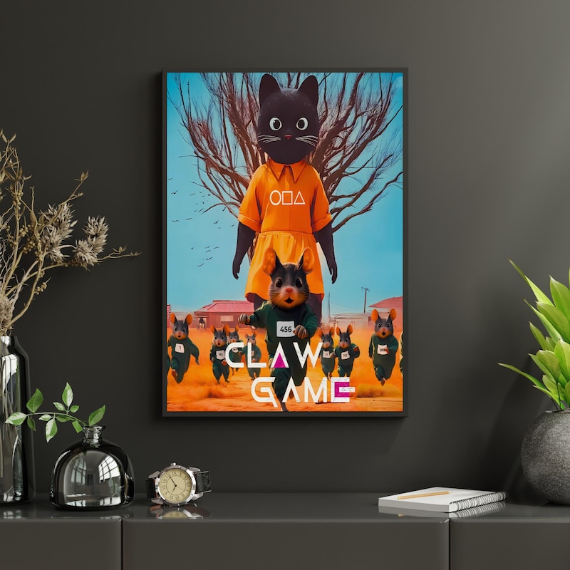 Squids Game Poster - Etsy