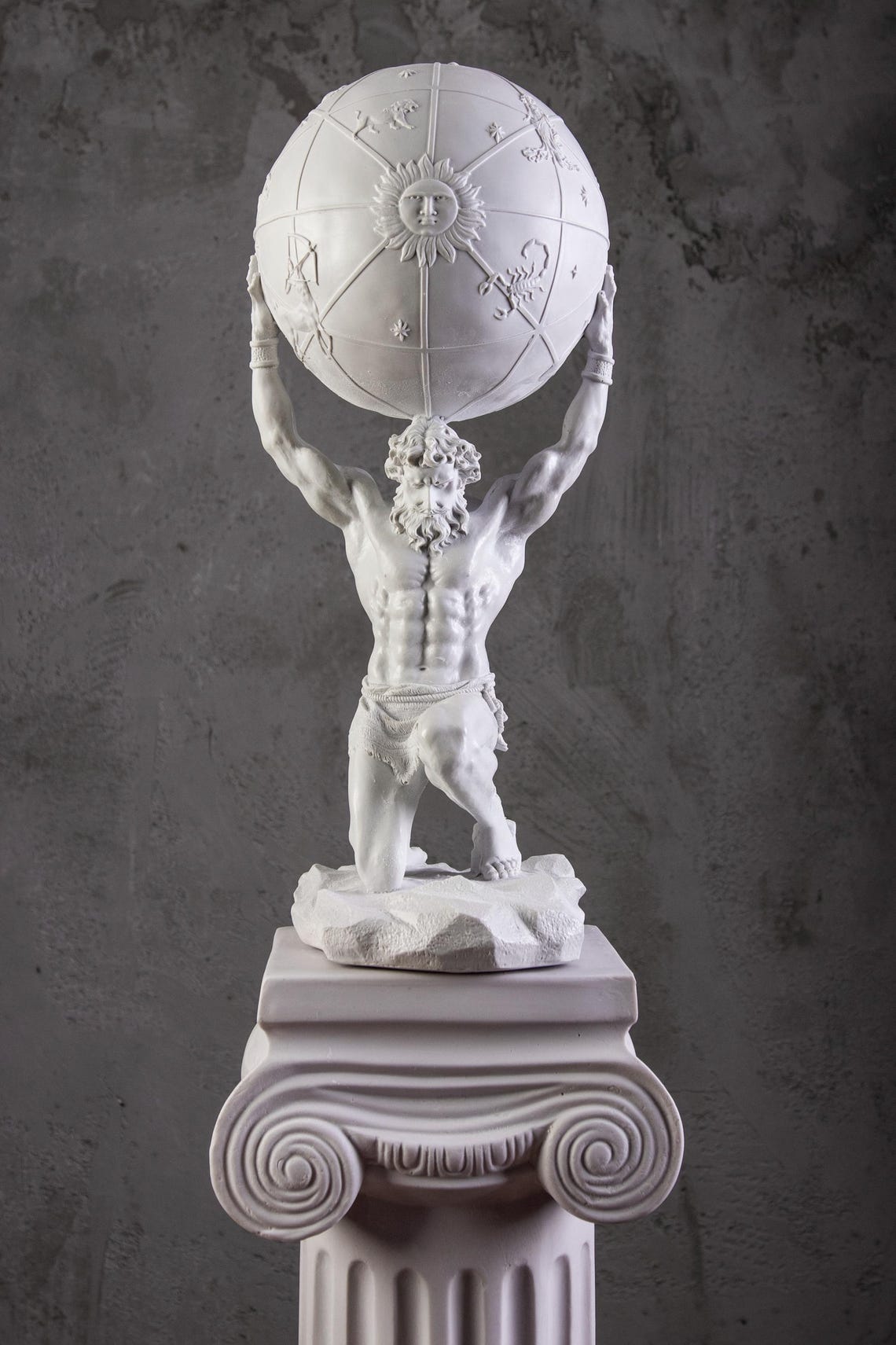 Atlas: A Symbol of Endurance - Shouldering the Heavens - the Weight of ...
