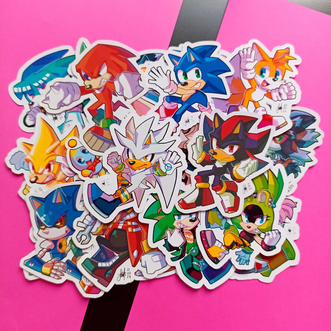 Stickers | Sonic the Hedgehog - Etsy