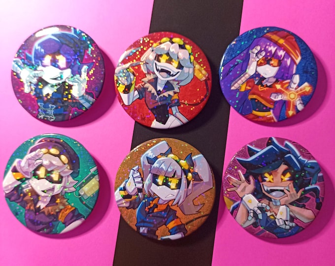 Button Pins | Murder Drones - Etsy