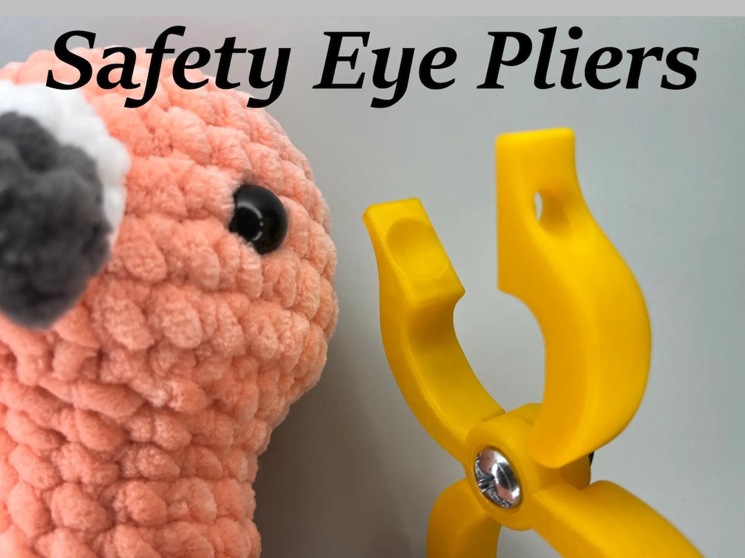 Crochet Official Safety Eye Tool,safety Eye Pliers, Safety Eye Jig ...