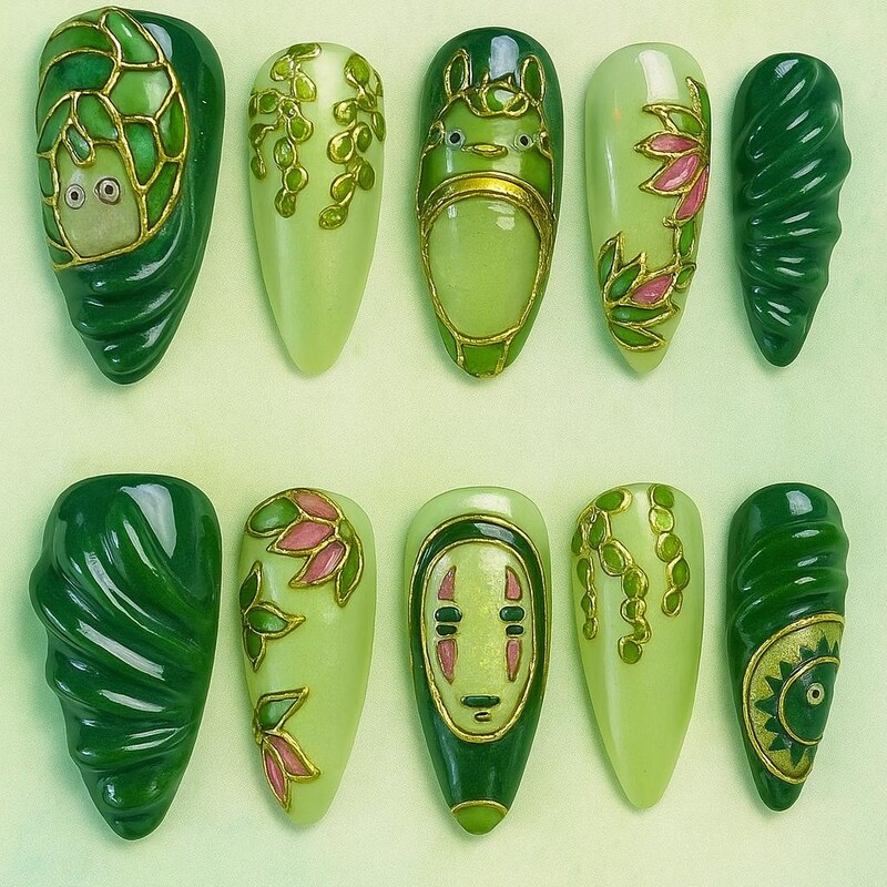 Japanese Nails - Etsy