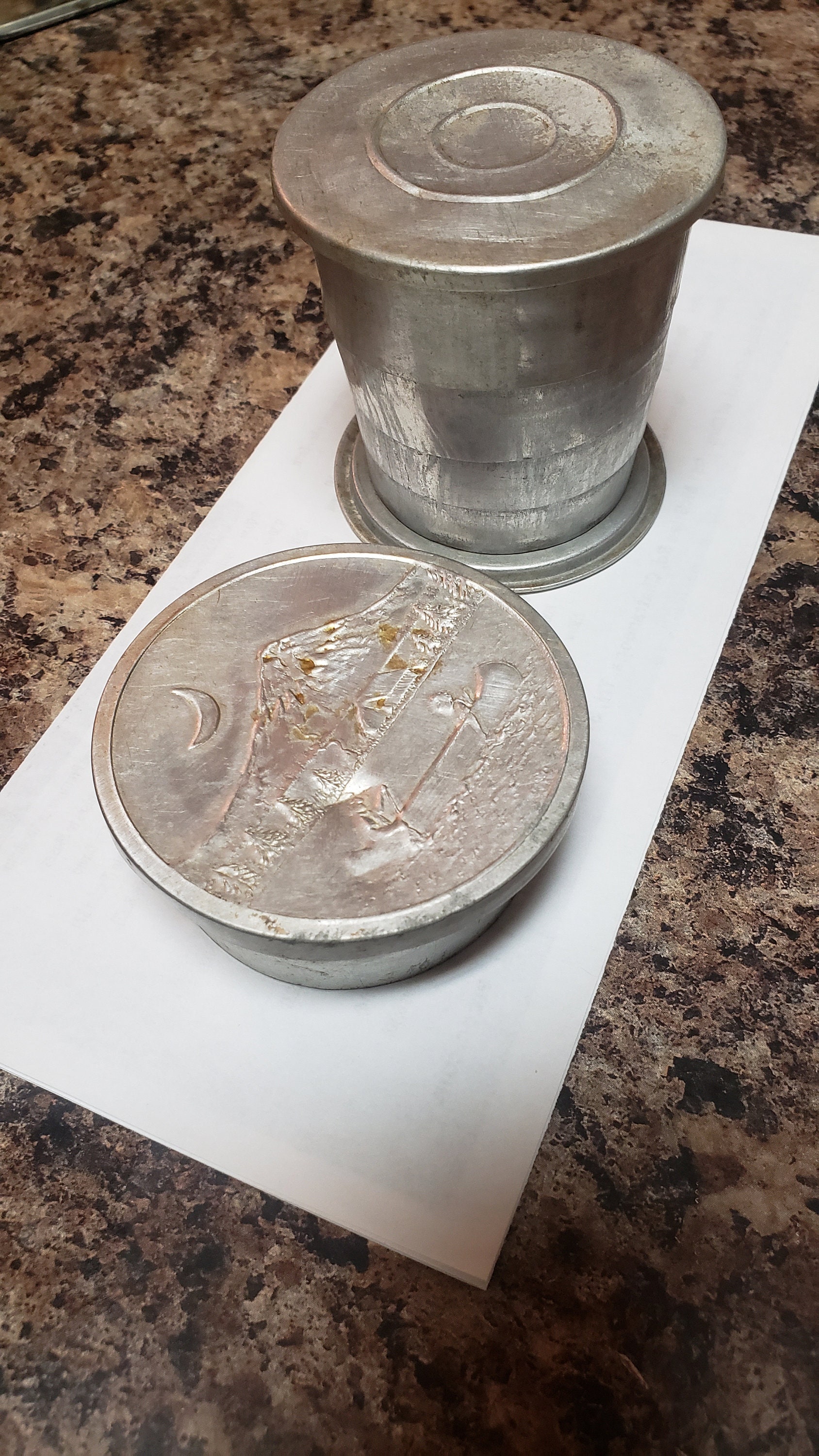 Vintage Girl Scout Collapsible Cups. Set of 2 - Etsy