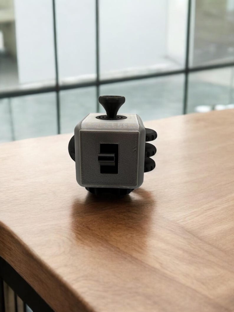 3D Printed Fidget Cube for Stress / ADHD / Autism / Anxiety Relief ...