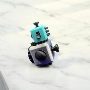 3D Printed Fidget Cube: Sensory Toy for Focus & Stress Relief - Etsy