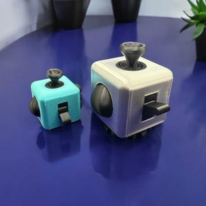 3D Printed Fidget Cube: Sensory Toy for Focus & Stress Relief - Etsy