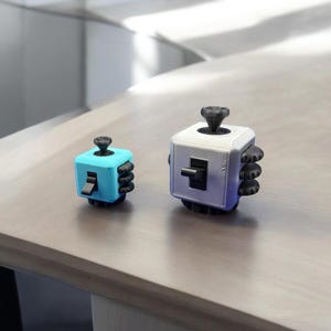 3D Printed Fidget Cube: Sensory Toy for Focus & Stress Relief - Etsy